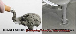Comparing Thinset Vs. Thick-Set Mortar? - Scotts Home Improvement