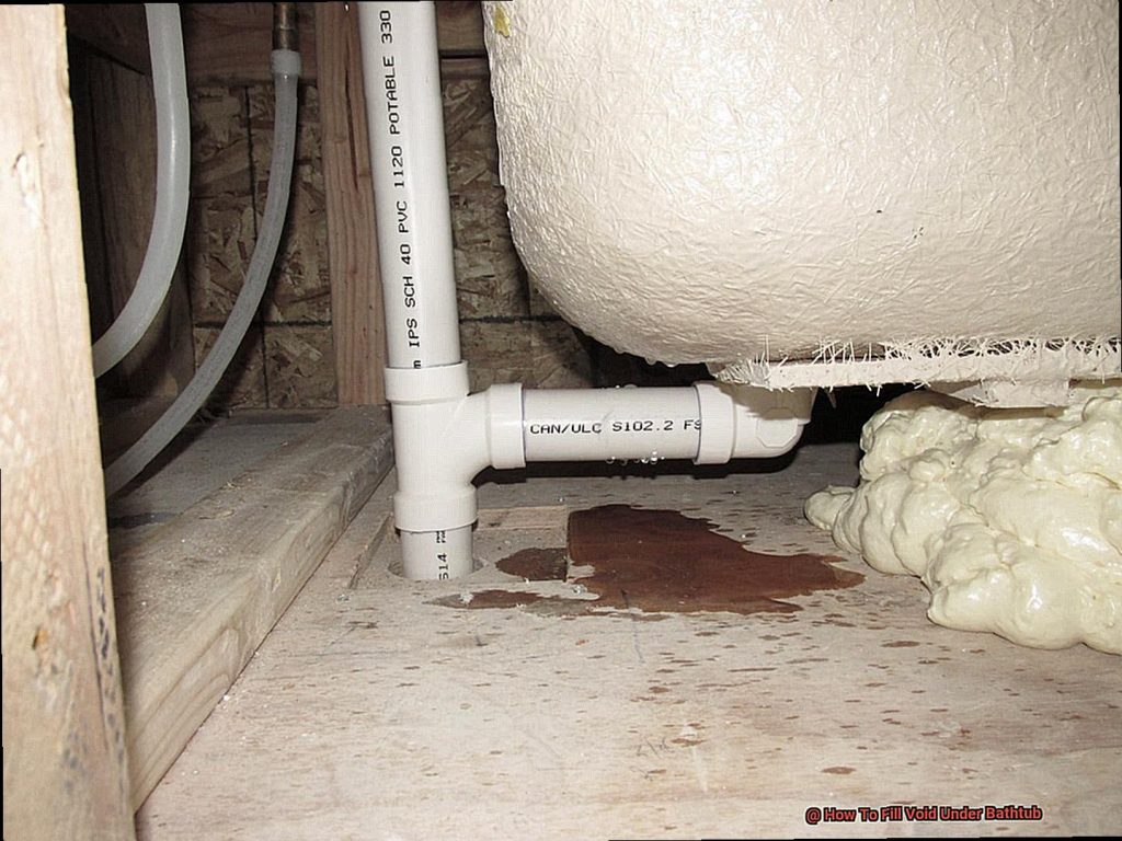 How To Fill Void Under Bathtub? - Scotts Home Improvement