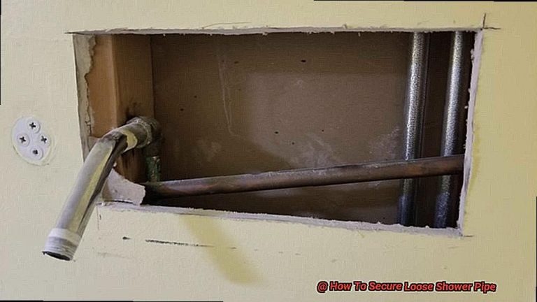 How To Secure Loose Shower Pipe? - Scotts Home Improvement